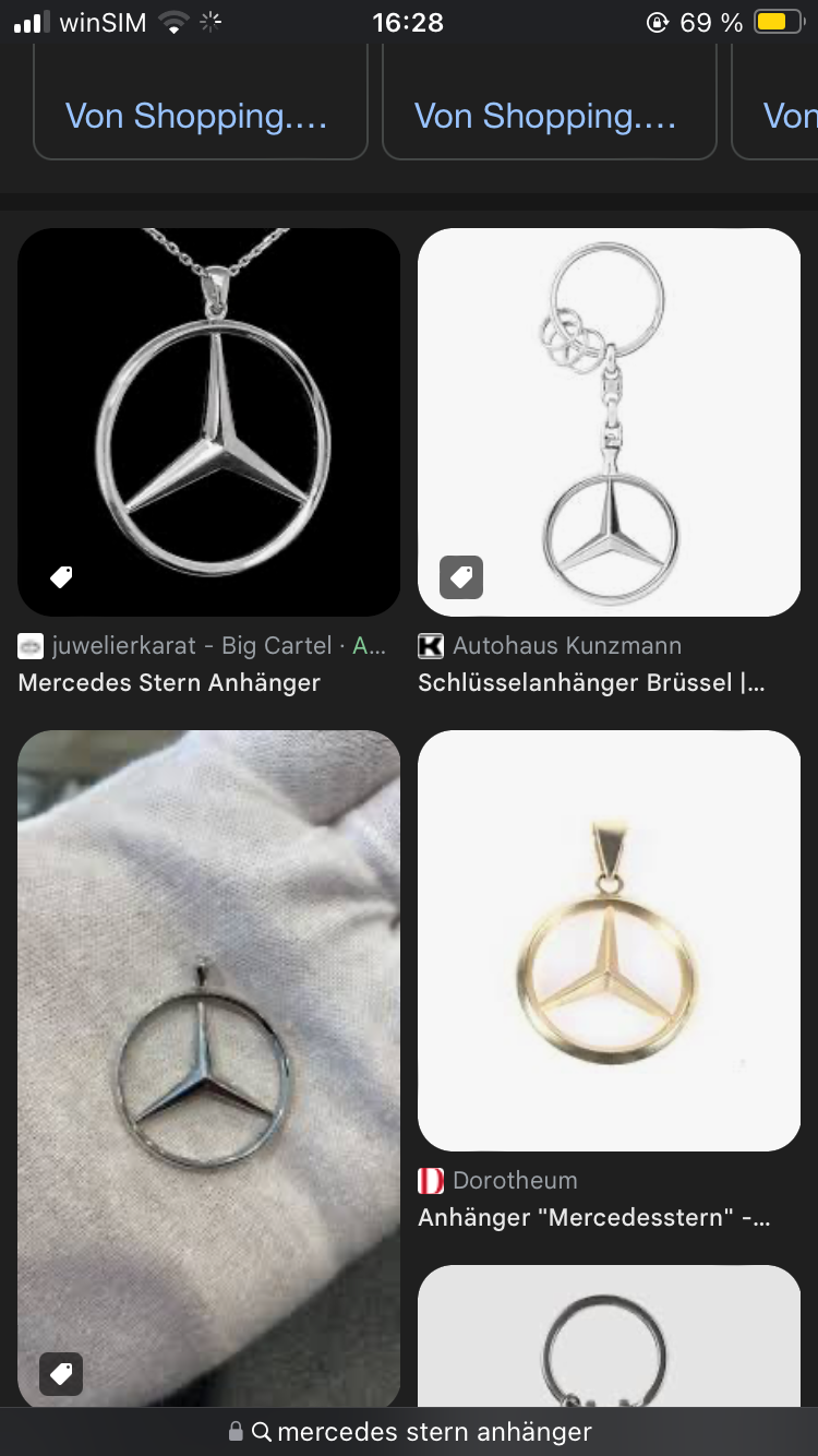 Mercedes Anhanger Kette