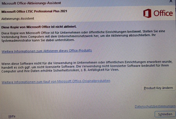 Microsoft Office Version ... welche funktioniert dauerhaft und welcher ...