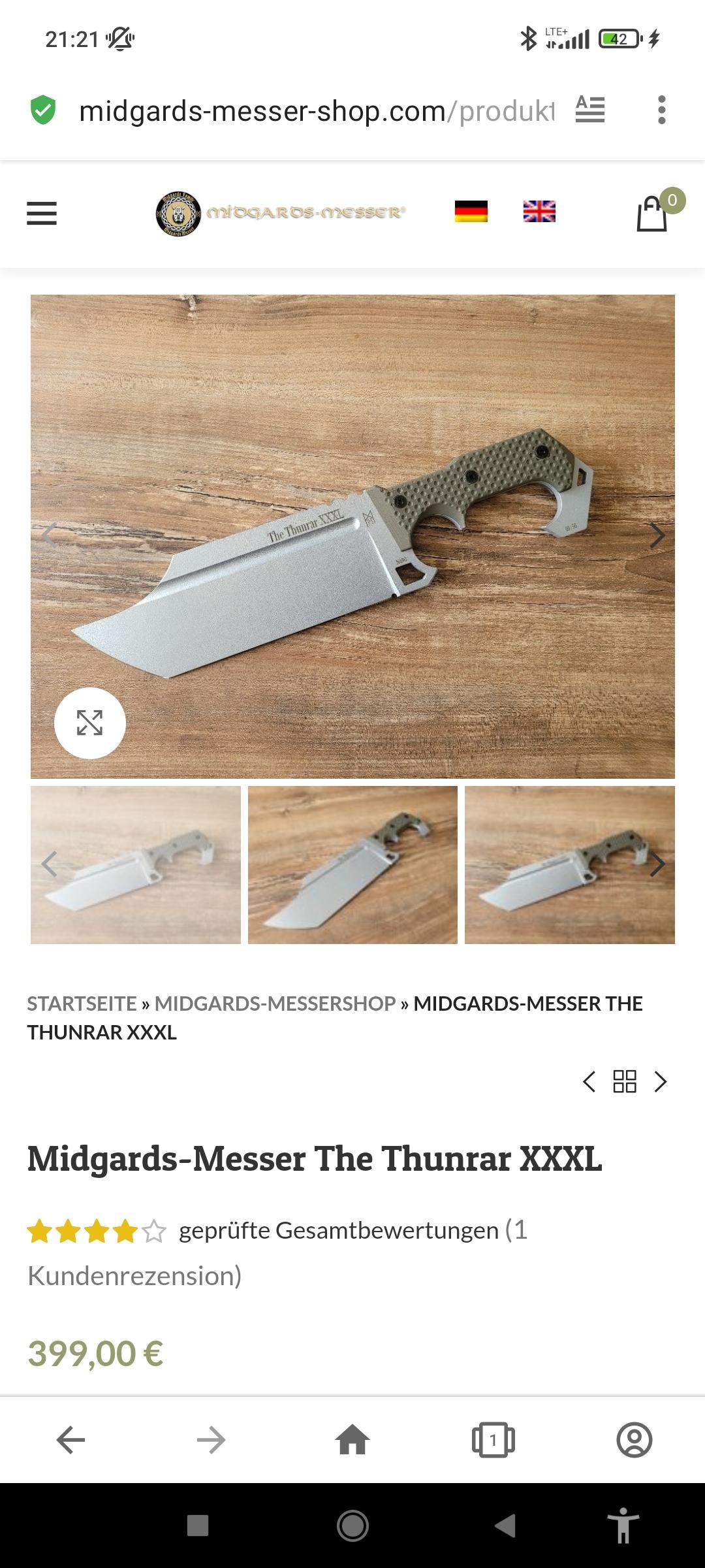 Midgard Messer Preis berechtigt? (Outdoor)
