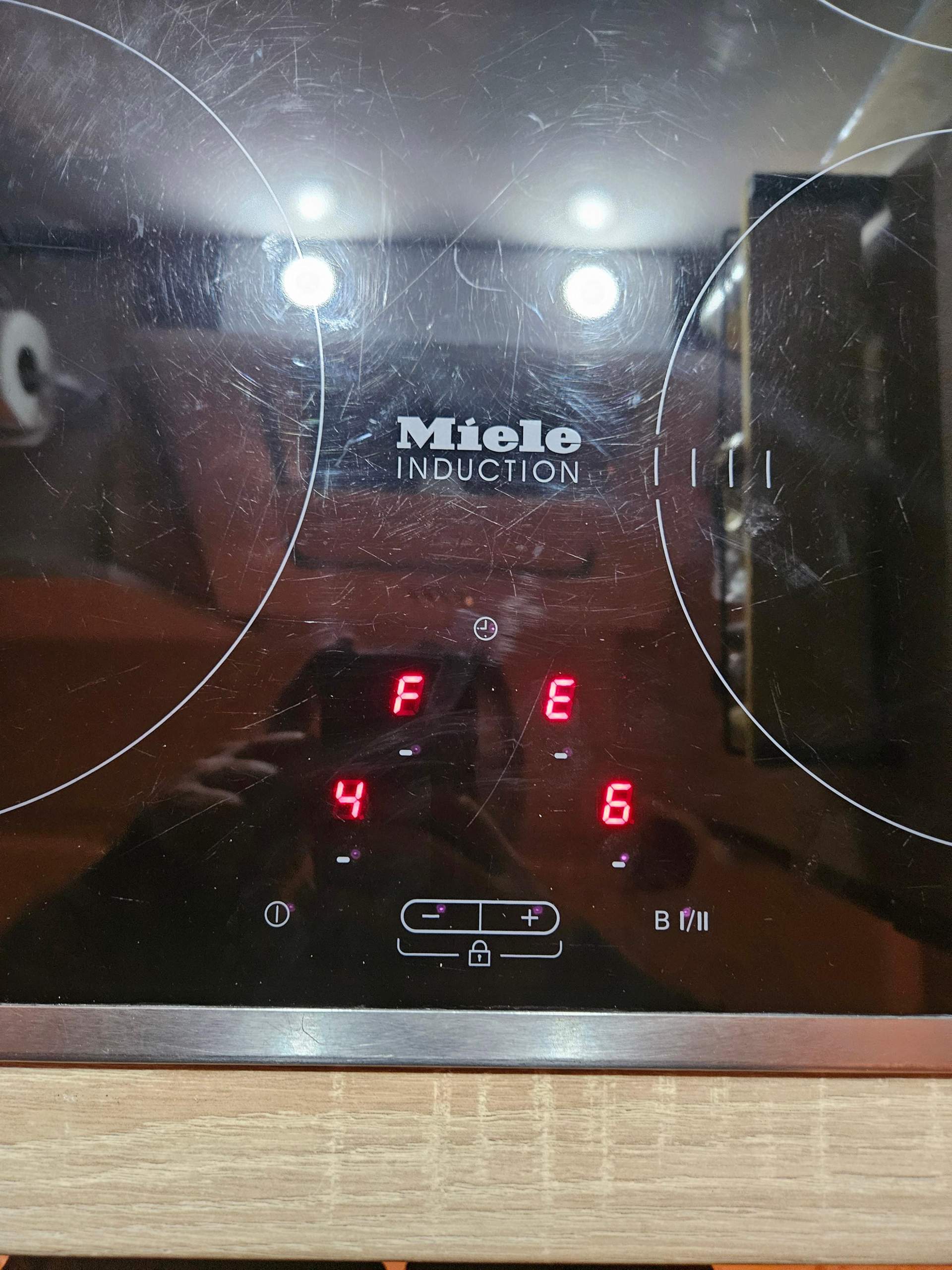 Miele Induktionskochfeld Fehler De