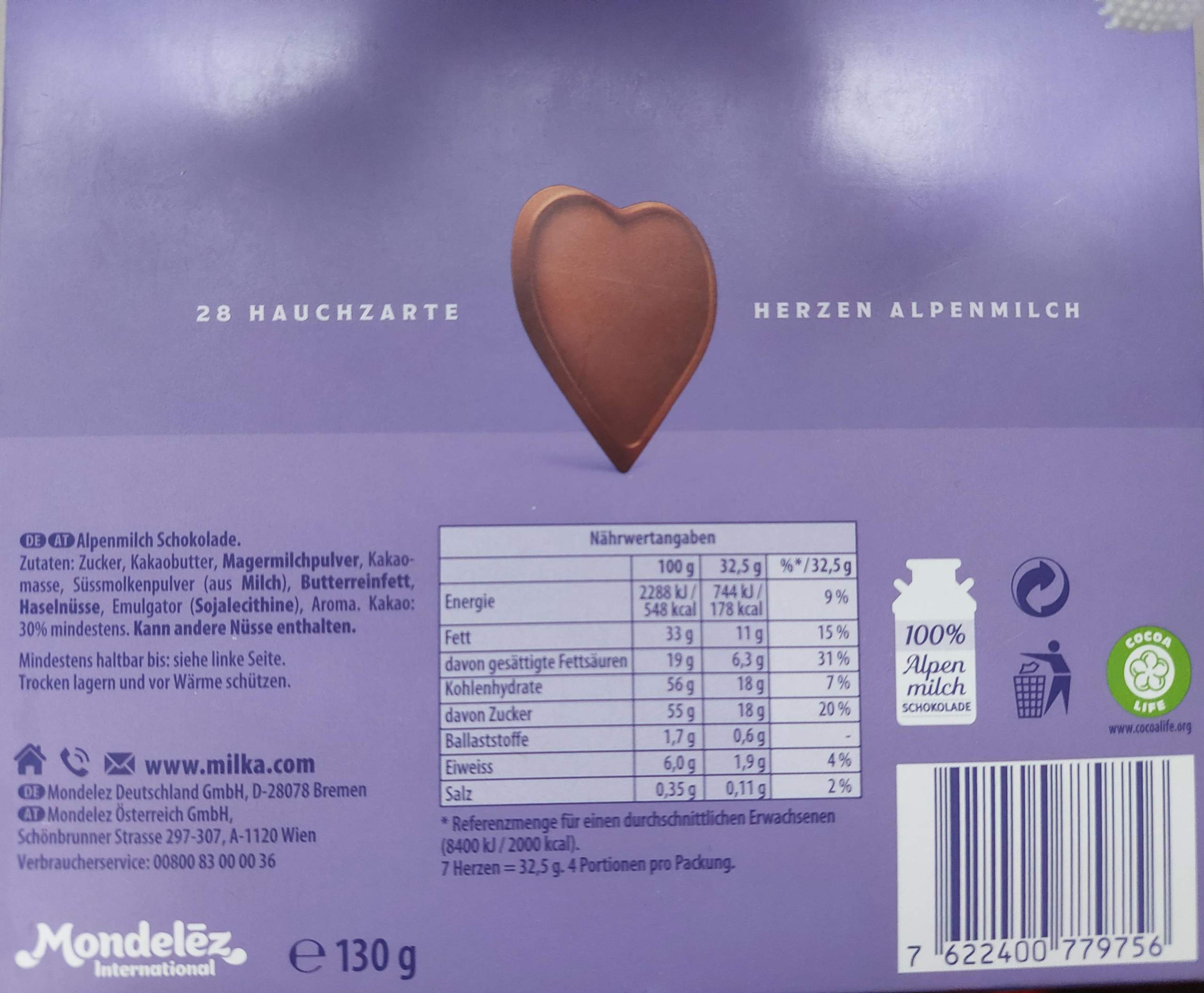 Milka Zartbitter, Oreo und co. Haselnuss? (Süßigkeiten, Schokolade)