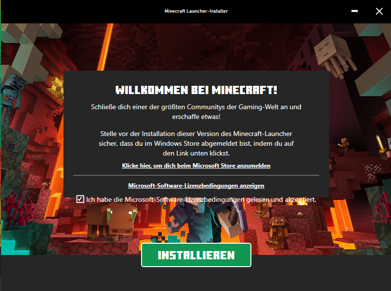 Minecraft Bedrock installiert nicht? (Minecraft Bedrock Edition)