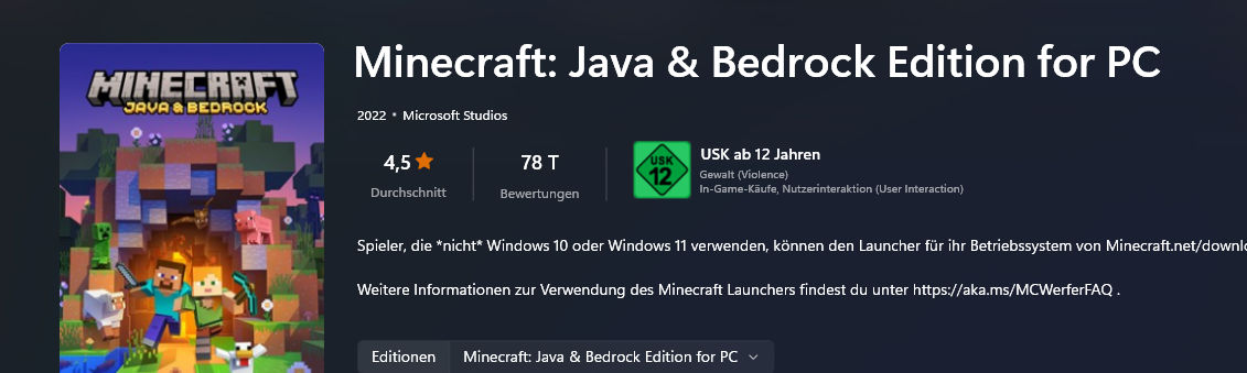 Minecraft Bedrock PC version auf XBOX? (Computerspiele, PlayStation 4, Server)