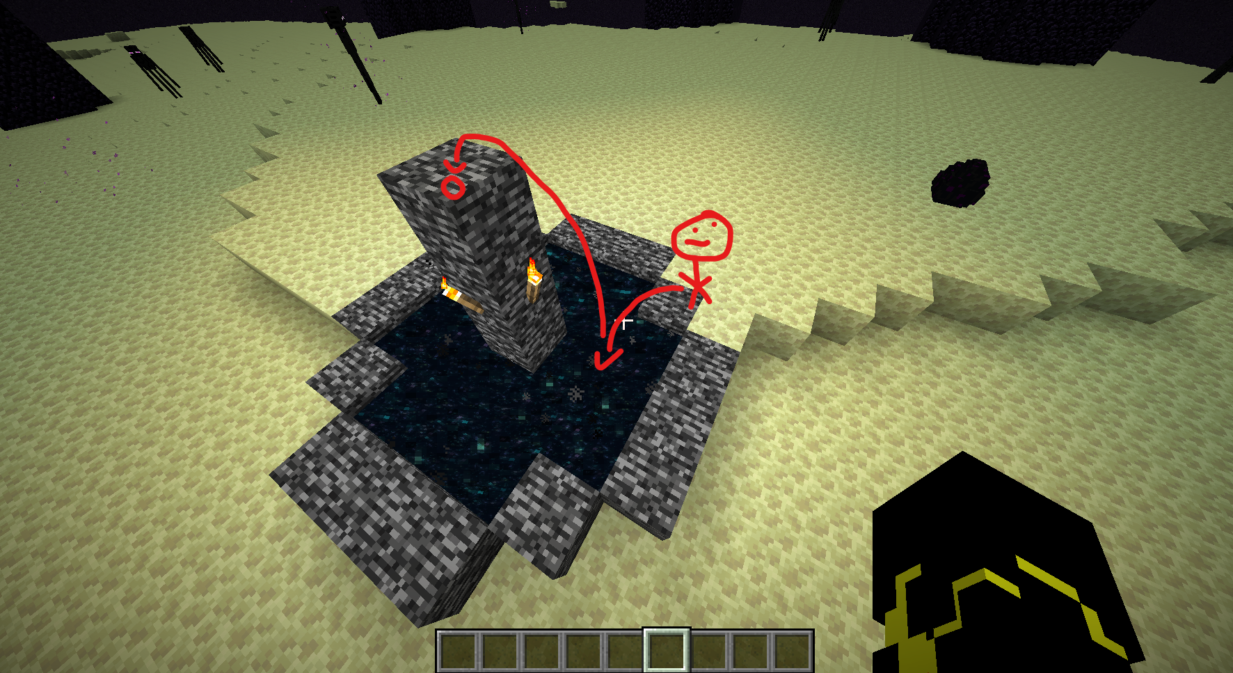 Minecraft End-Bug? (Minecraft Java Edition)