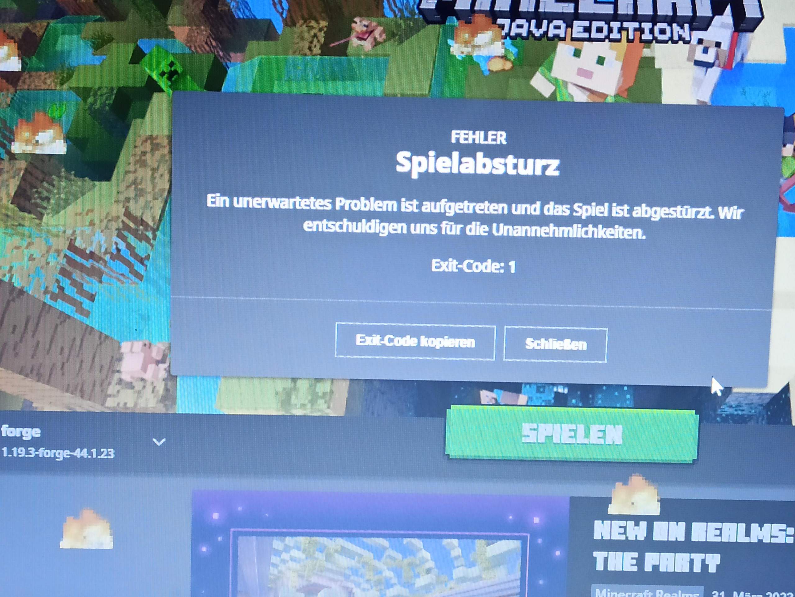 Minecraft Forge öffnet sich nicht? (Java, Minecraft Server, JavaScript)