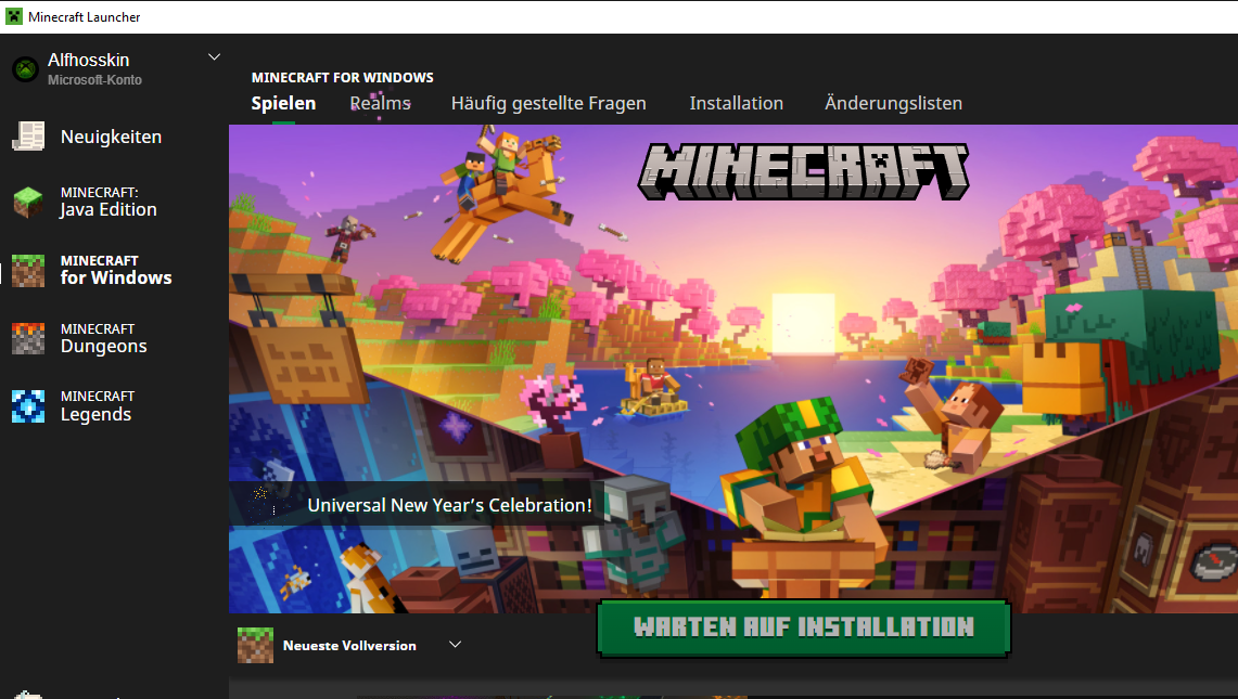 Minecraft installiert nicht? (PC, Spiele, Computerspiele)