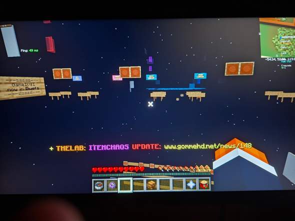 Minecraft java bug? (Minecraft Java Edition, Lunar Client)