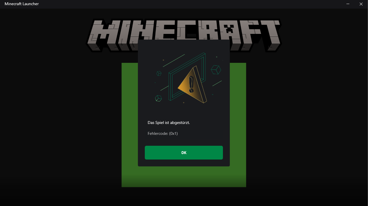 Minecraft Launcher Crasht? (PC, Computerspiele, Minecraft Java Edition)