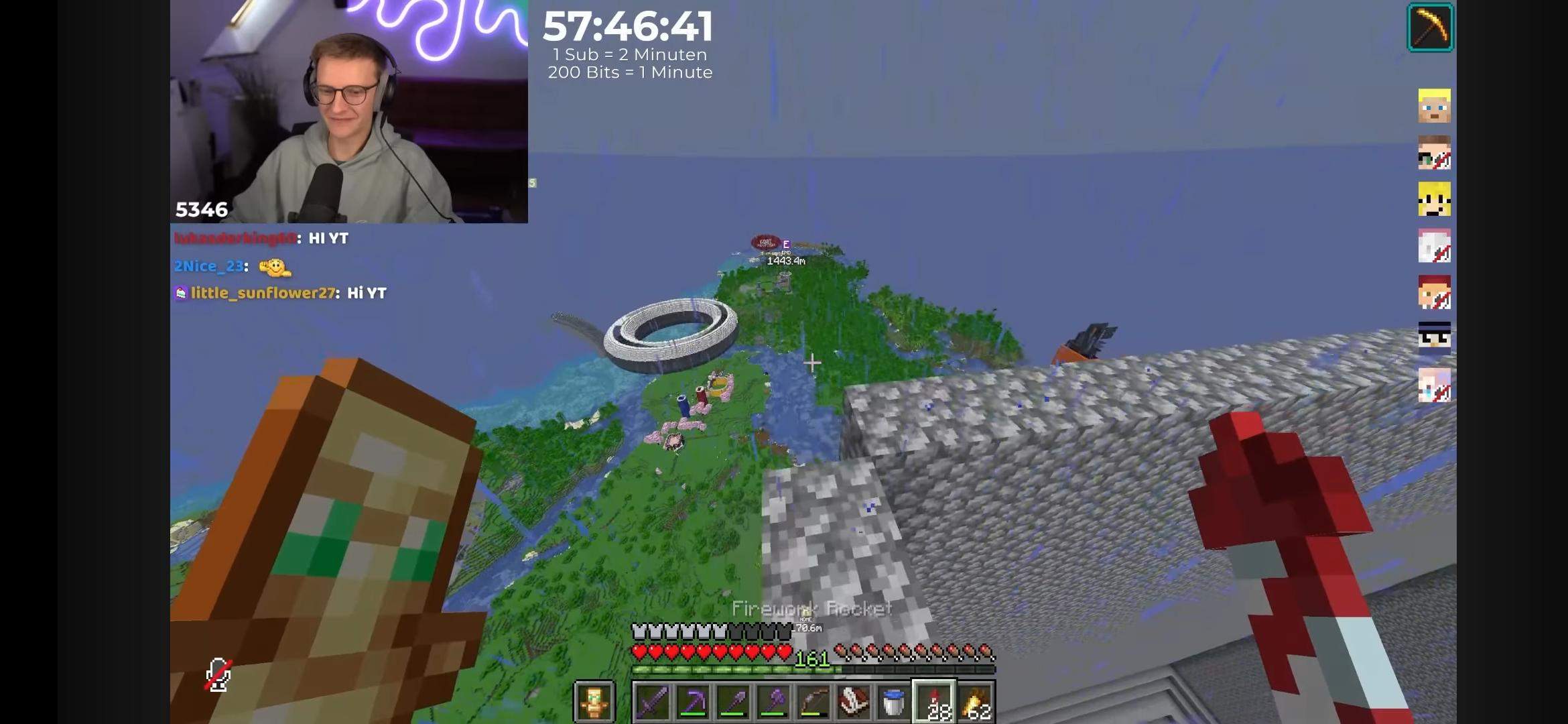 Minecraft Mod nicht geladene Chunks sichtbar? (PC, Computerspiele, Mods)