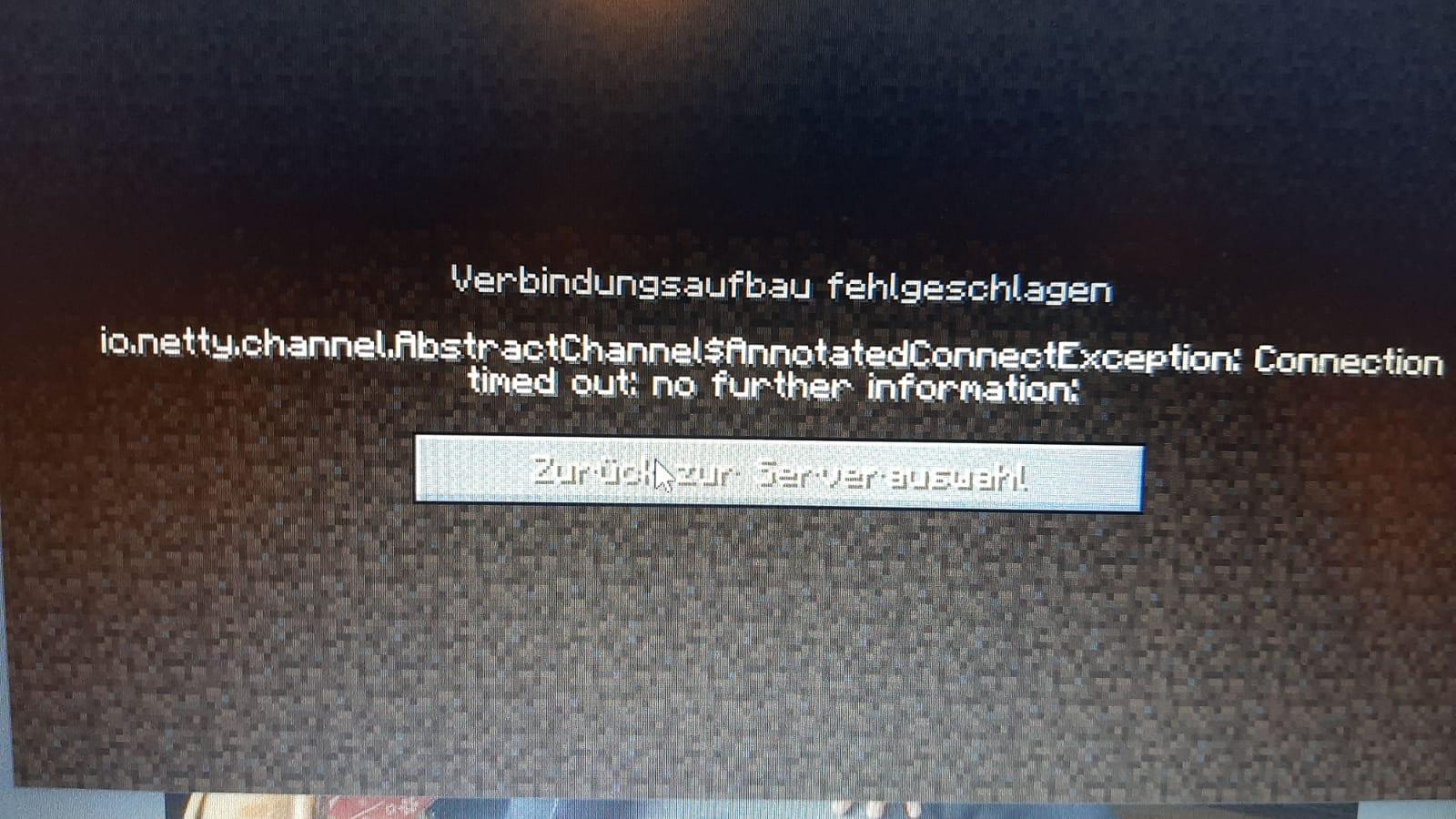 minecraft Server joinen fehler? (Computer, Spiele und Gaming, minecraft-fehler)