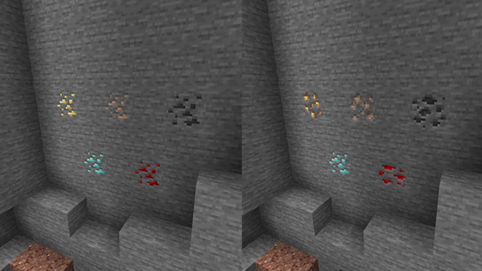 Minecraft Texturepack, alte Ore Design? (Computer, Spiele und Gaming)