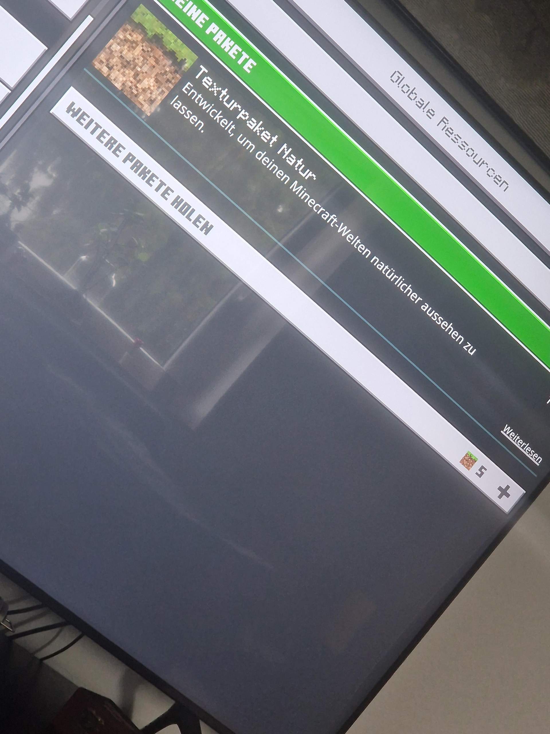 Minecraft Texturepackt ps5? (PlayStation 5, Texture-Pack)