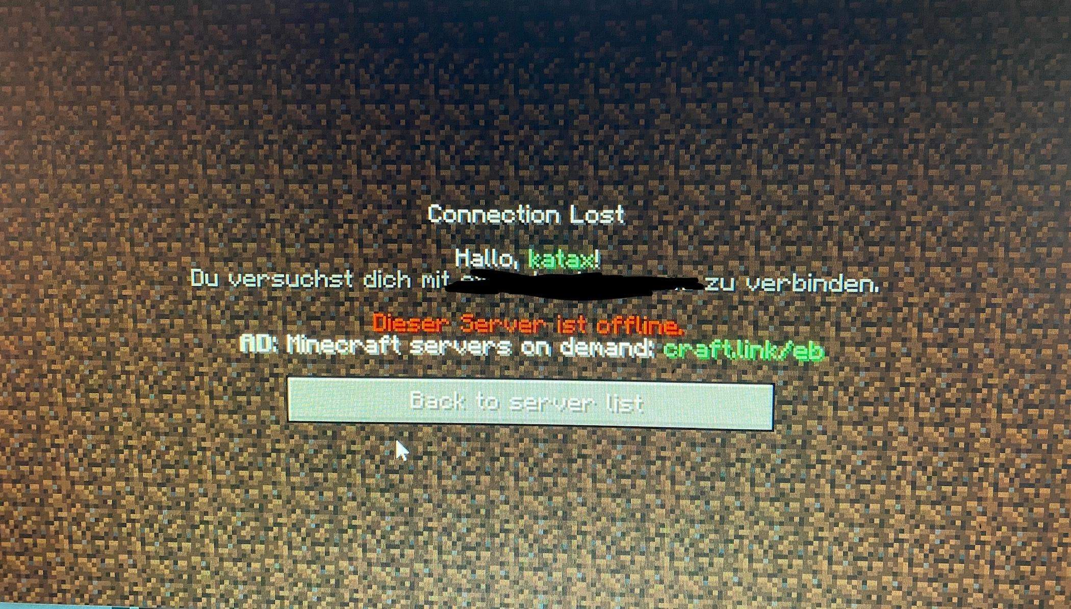 Minecraft Tlauncher aternos server? (PC, Minecraft Server, Multiplayer)