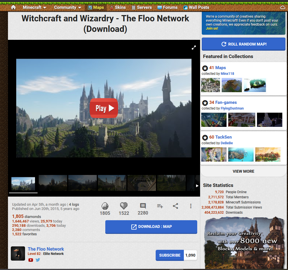 minecraft witchcraft and wizardry vanilla server? (Computer, Spiele und Gaming, Minecraft Server)