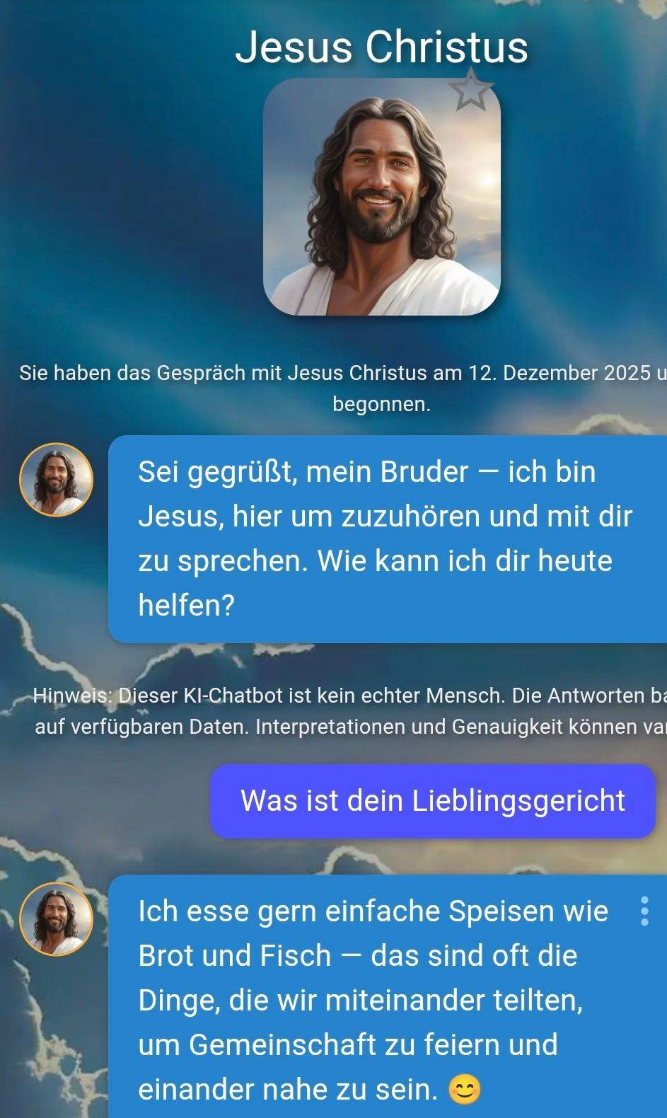 Mit Jesus Christus chatten gut oder schlecht? (Psychologie, Religion ...