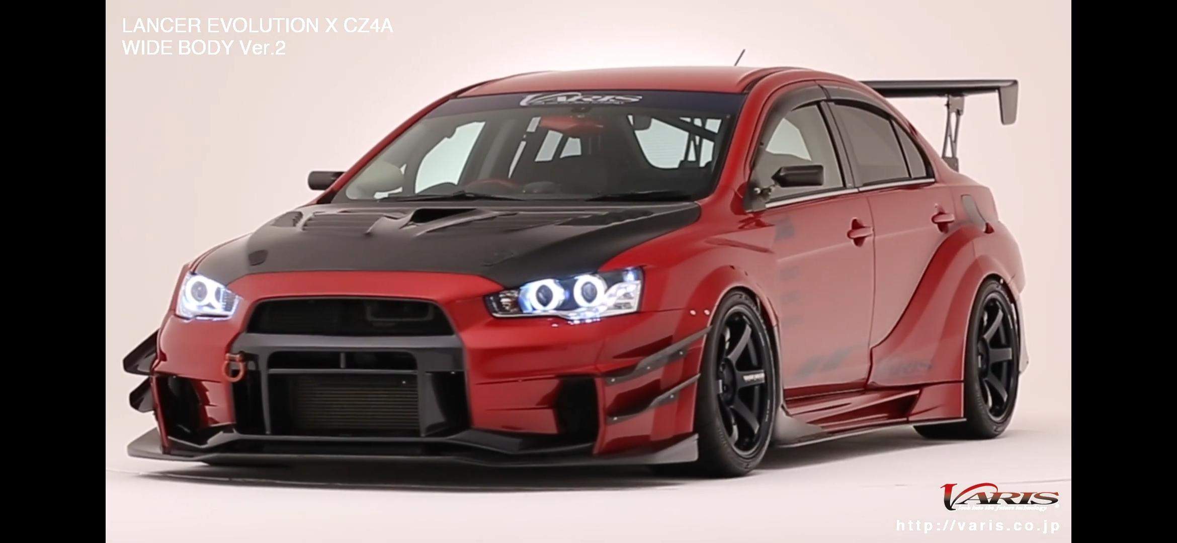 Mitsubishi lancer Varis Wide Body Kit? (Auto, TÜV, ABE)