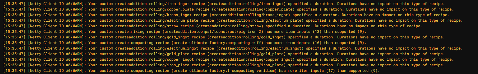Modded Minecraft bekomme dauernd fehlermeldung? (Minecraft Java Edition, Error)