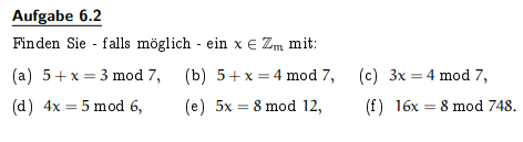 Modulorechnung Mathematik? (Studium, Informatik, Modulo)