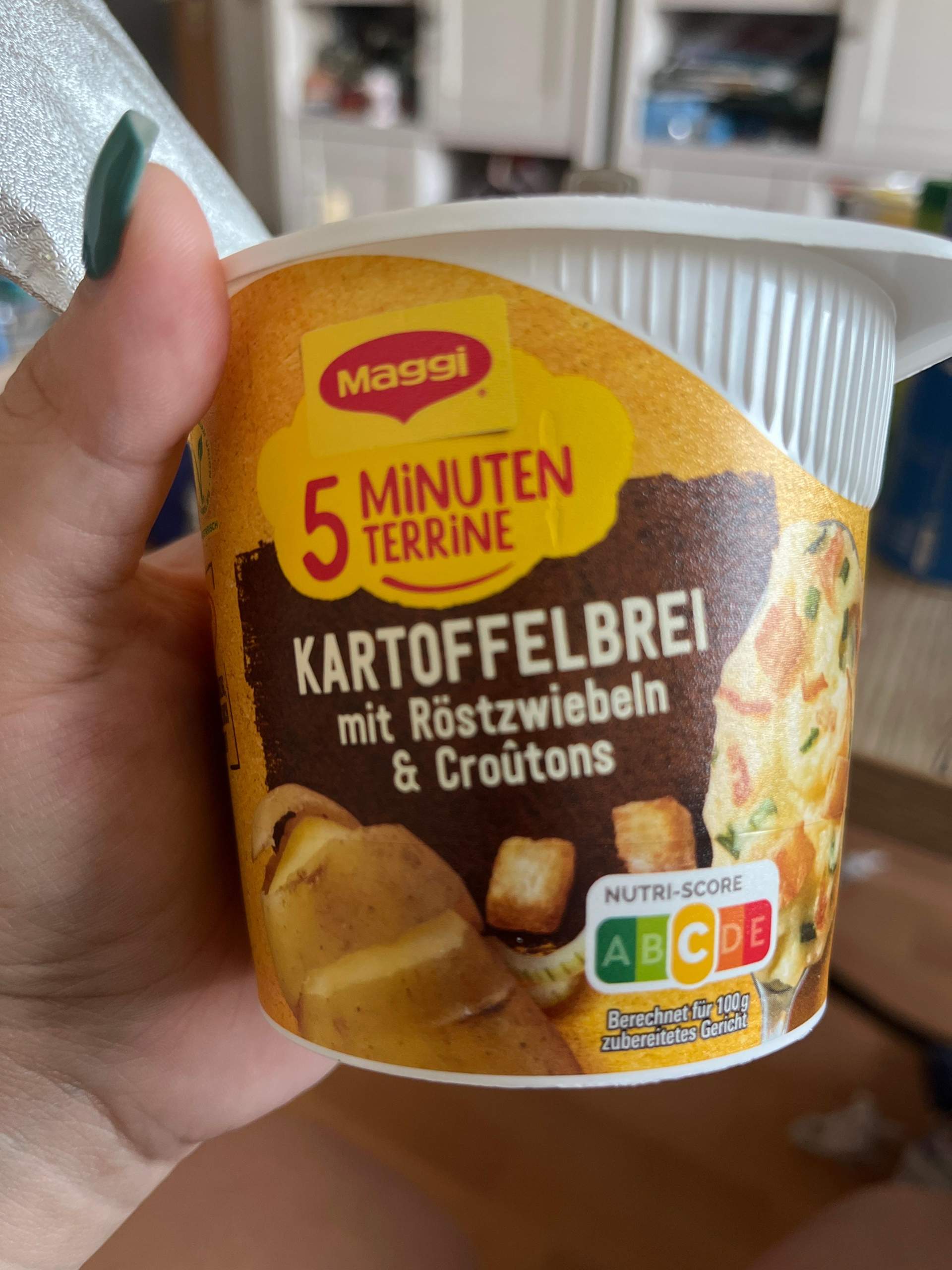 Mögt ihr die 5 Minuten Terrinen von Maggi (Ernährung, Essen, Meinung)