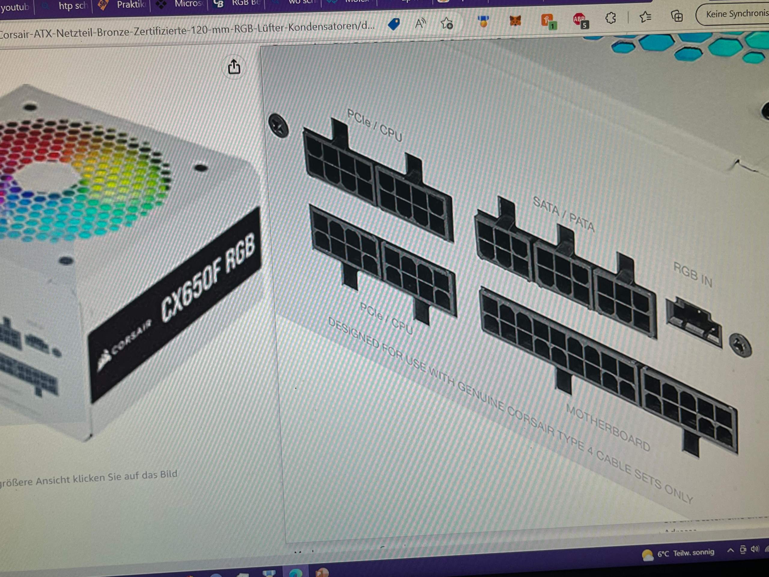 Molex Stecker mit Netzteil verbinden wiee? (Technik, PC, Technologie)