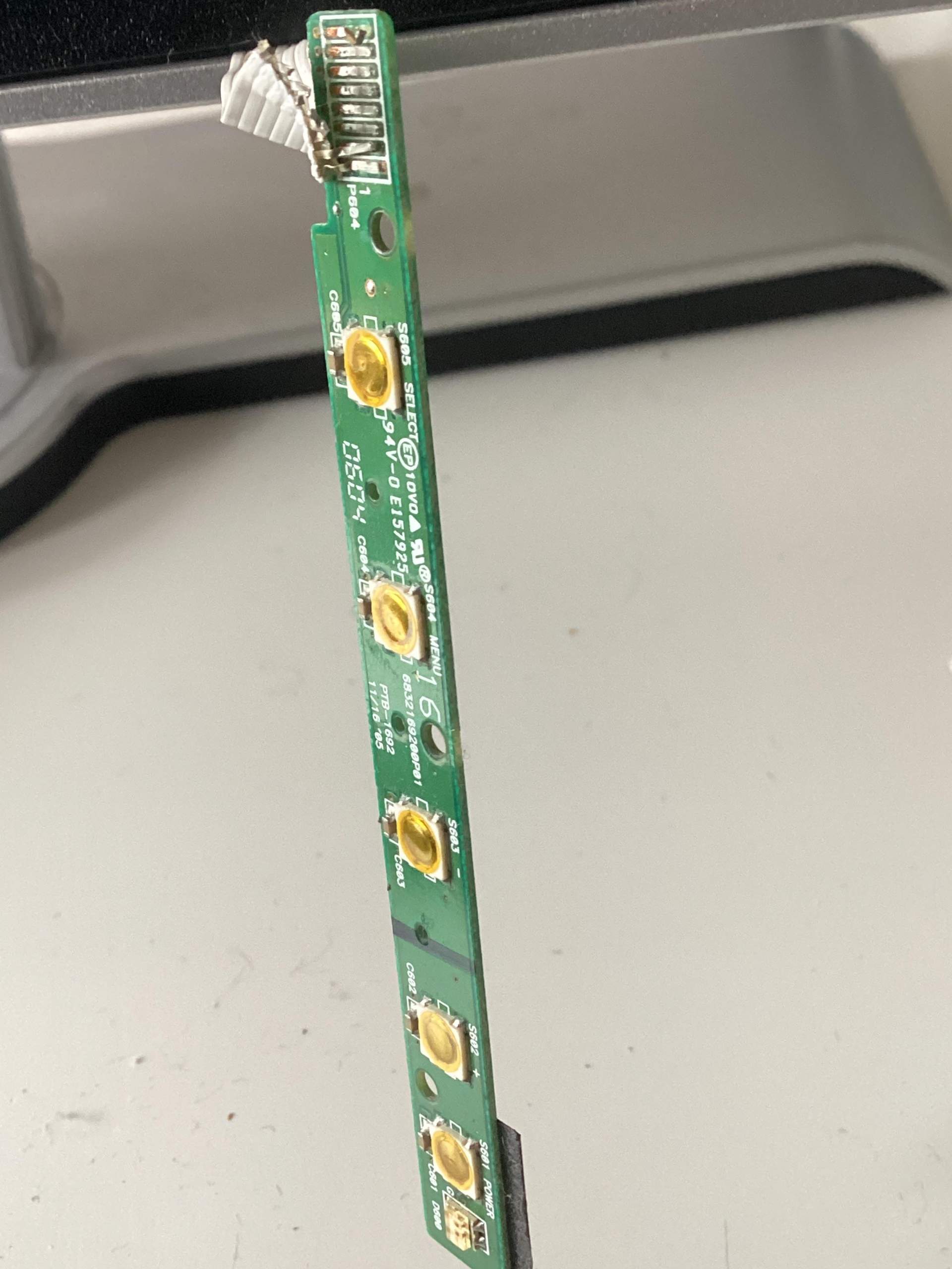 Monitor reparieren? (Reparatur, Kabel)