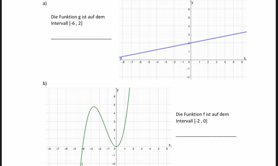 Monotonie erkennen? (Schule, Mathe, Mathematik)