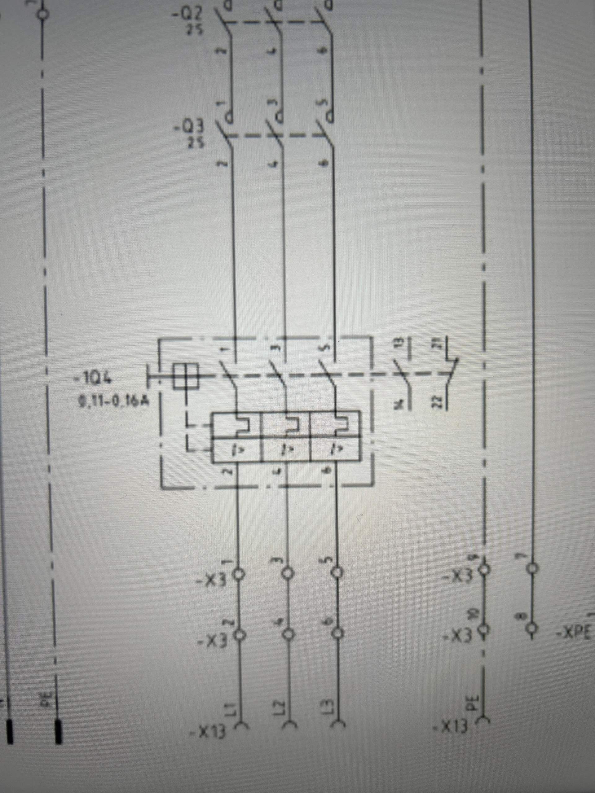 Motorschutzschalter Schaltzeichen aussehen? (Ausbildung, Elektrik ...