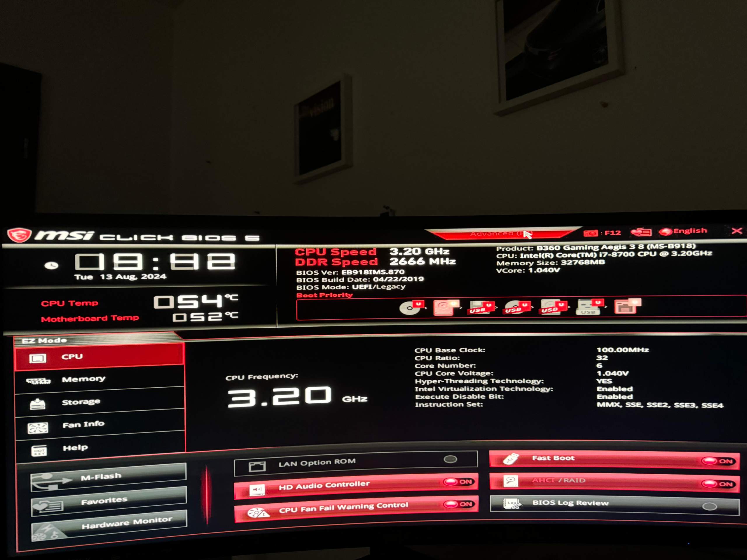 Msi click bios overclocking gibt es nicht um Ram zu übertakten?