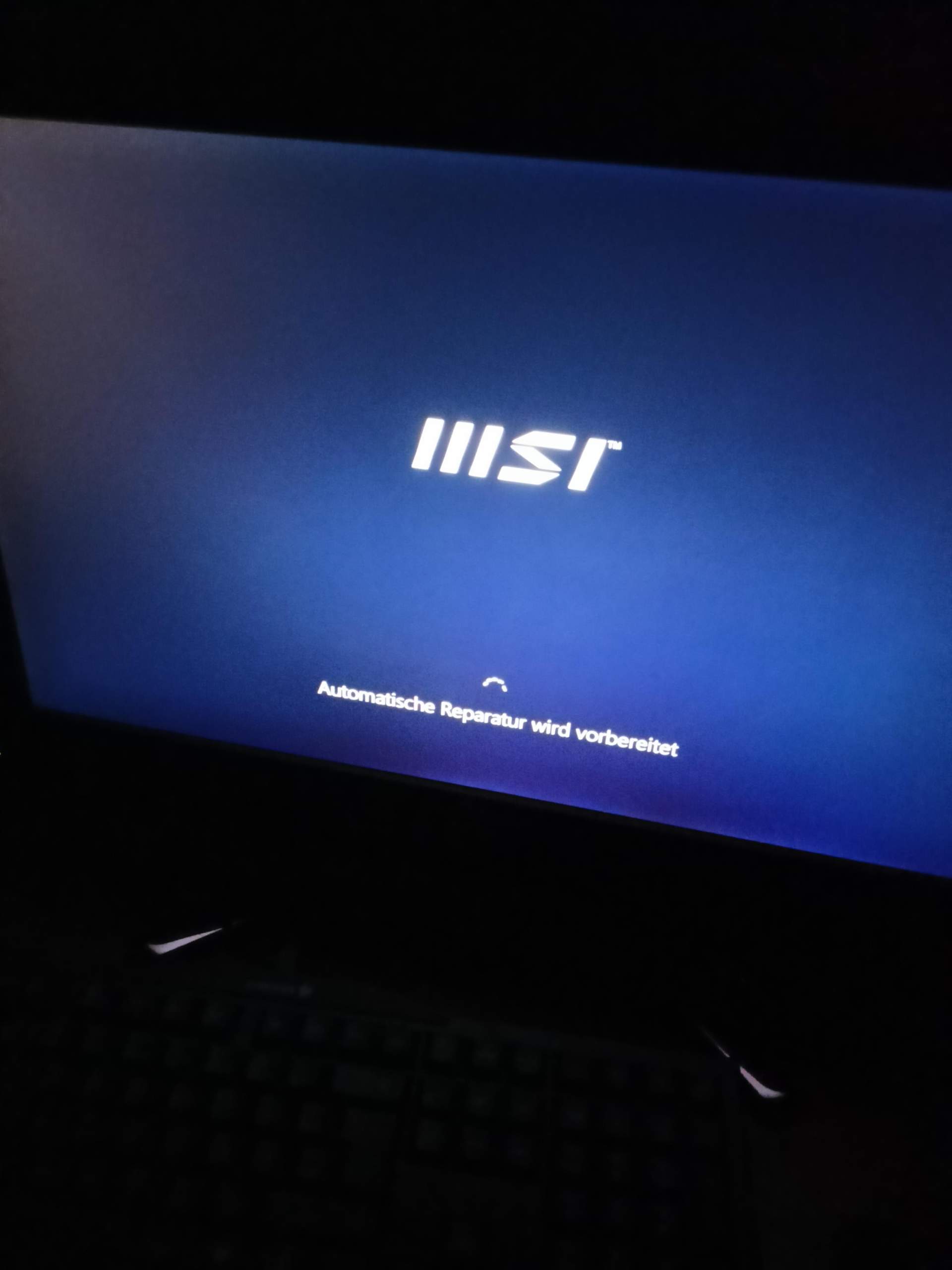 MSI PC ist in Endlosschleife gefangen und nichts hilft? (Neustart, Start)