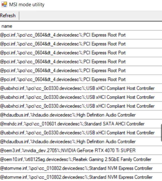 MSI utility v3 komische geräte? (Windows, Windows 10, Microsoft)