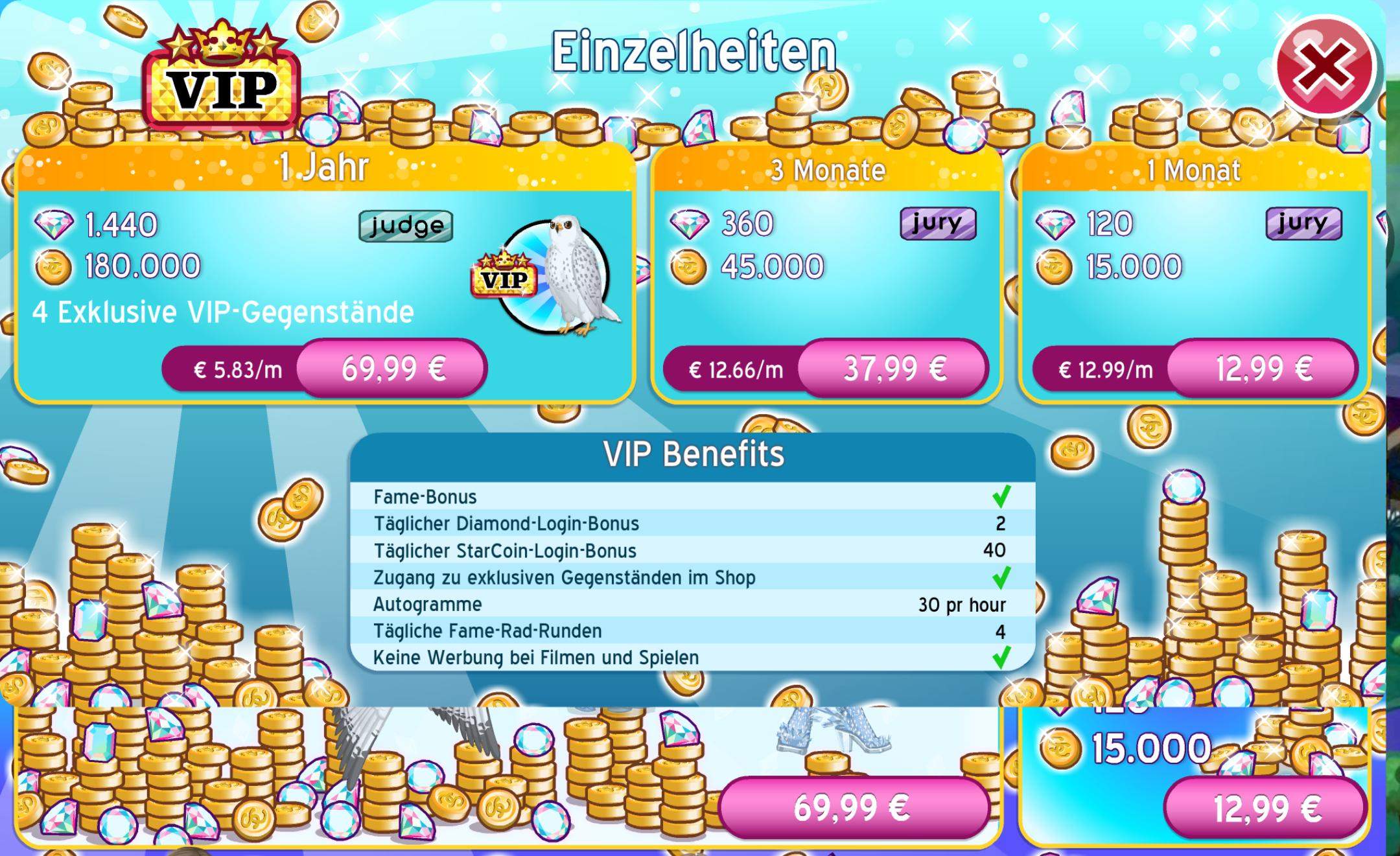 MSP VIP Einmalzahlung oder monatlich? (Computer, Internet, Geld)