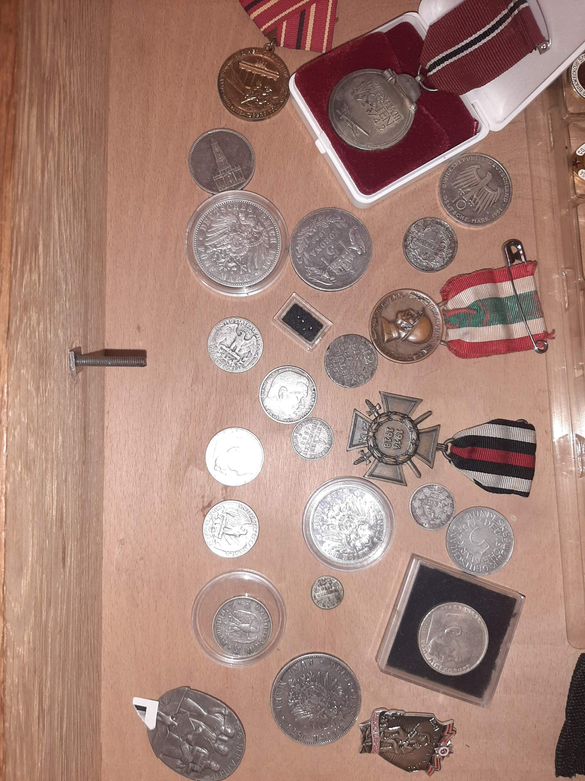 Münzen,Orden was wert? (Geld, Gold, Silber)