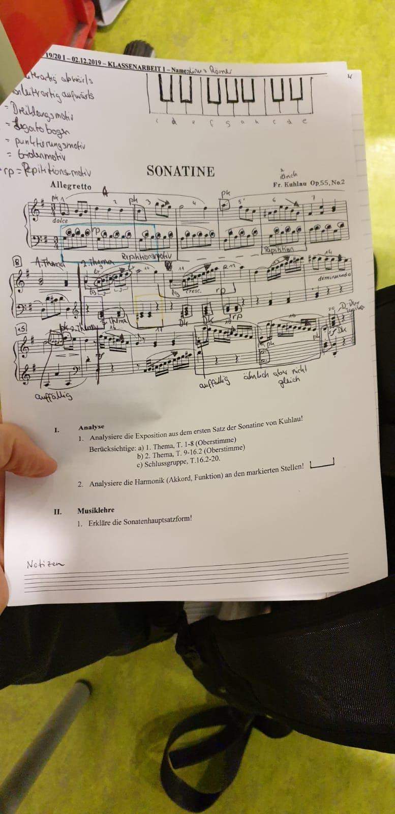Musikstückanalyse? (Schule, Musik, Analyse)