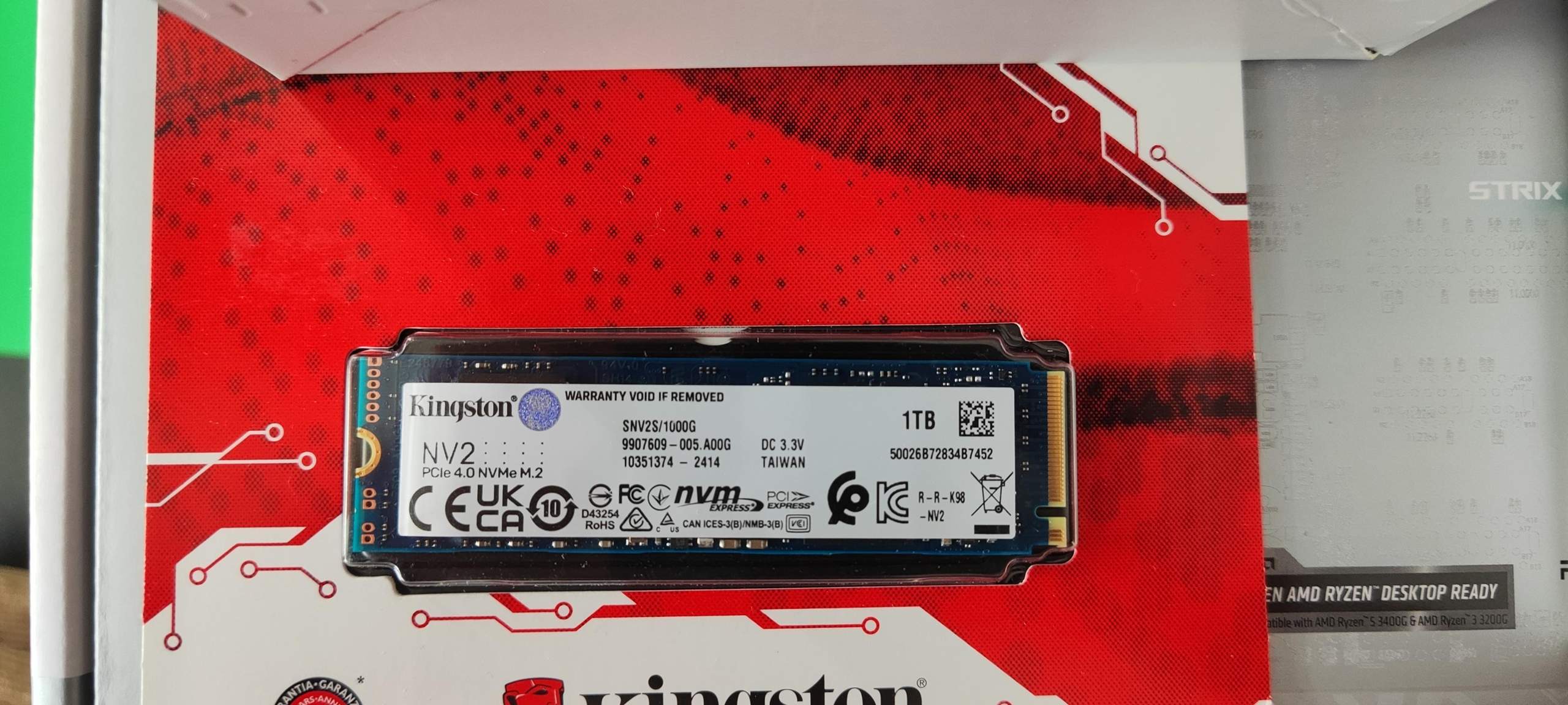Muss der Sticker ab? (PC, SSD M2)