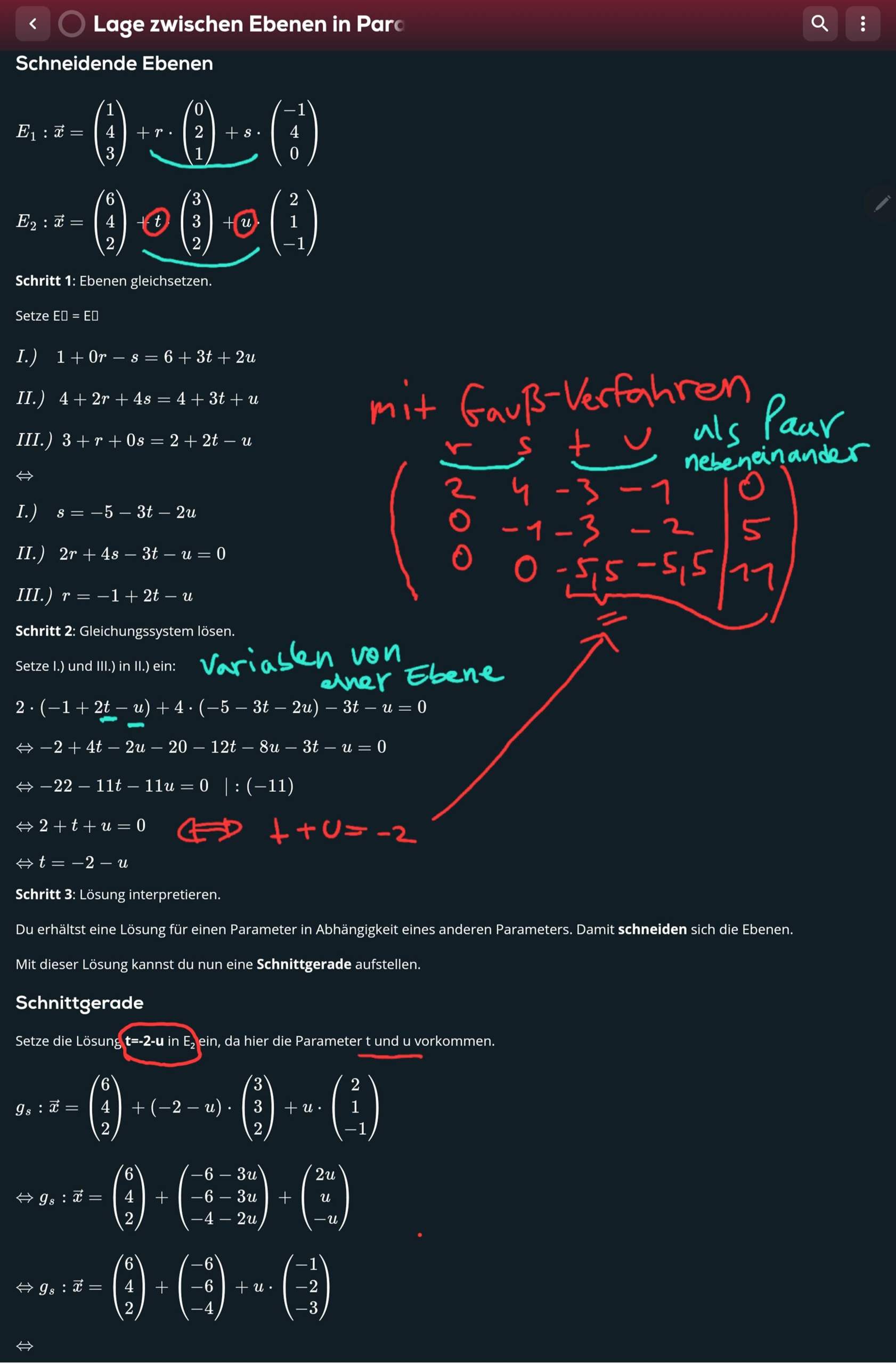 Muss ich darauf achten, dass ich am Ende nur Variablen für eine Ebene ...