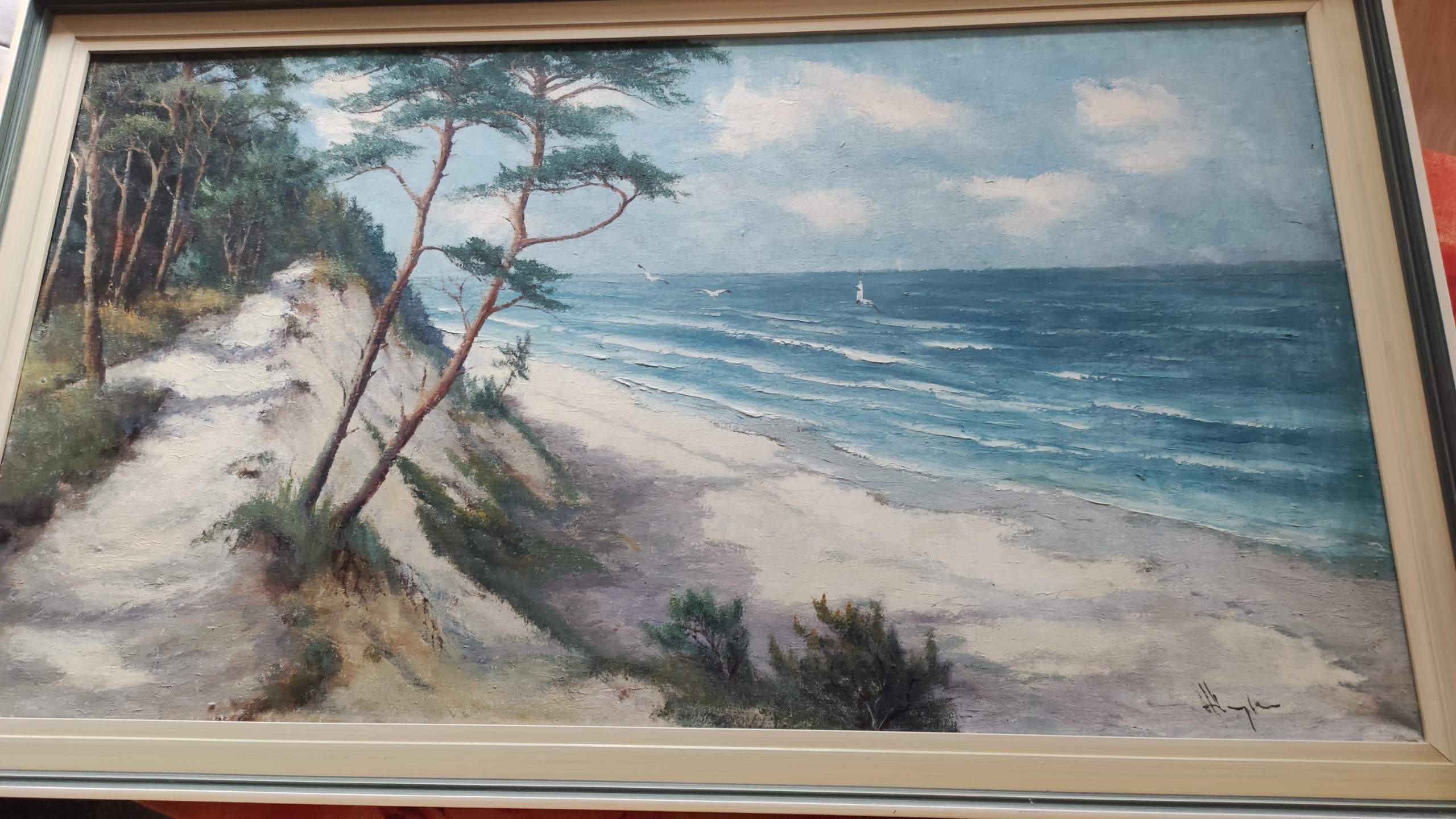 Name eines Malers erkennen? (Malerei, Gemälde, Signatur Gemälde)