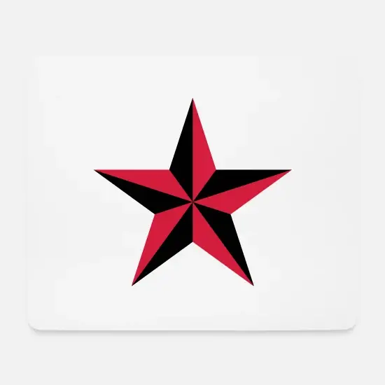 Nautischer Stern schwarz/rot als Tattoo am Hals, guter Idee? (Männer ...