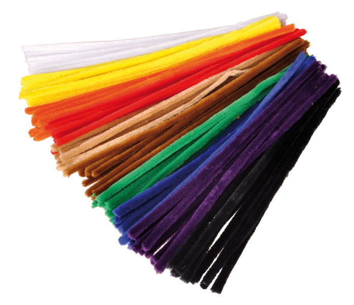 Nennt man die biegbaren Stoffdinger zum Basteln wirklich Pfeifenputzer ...