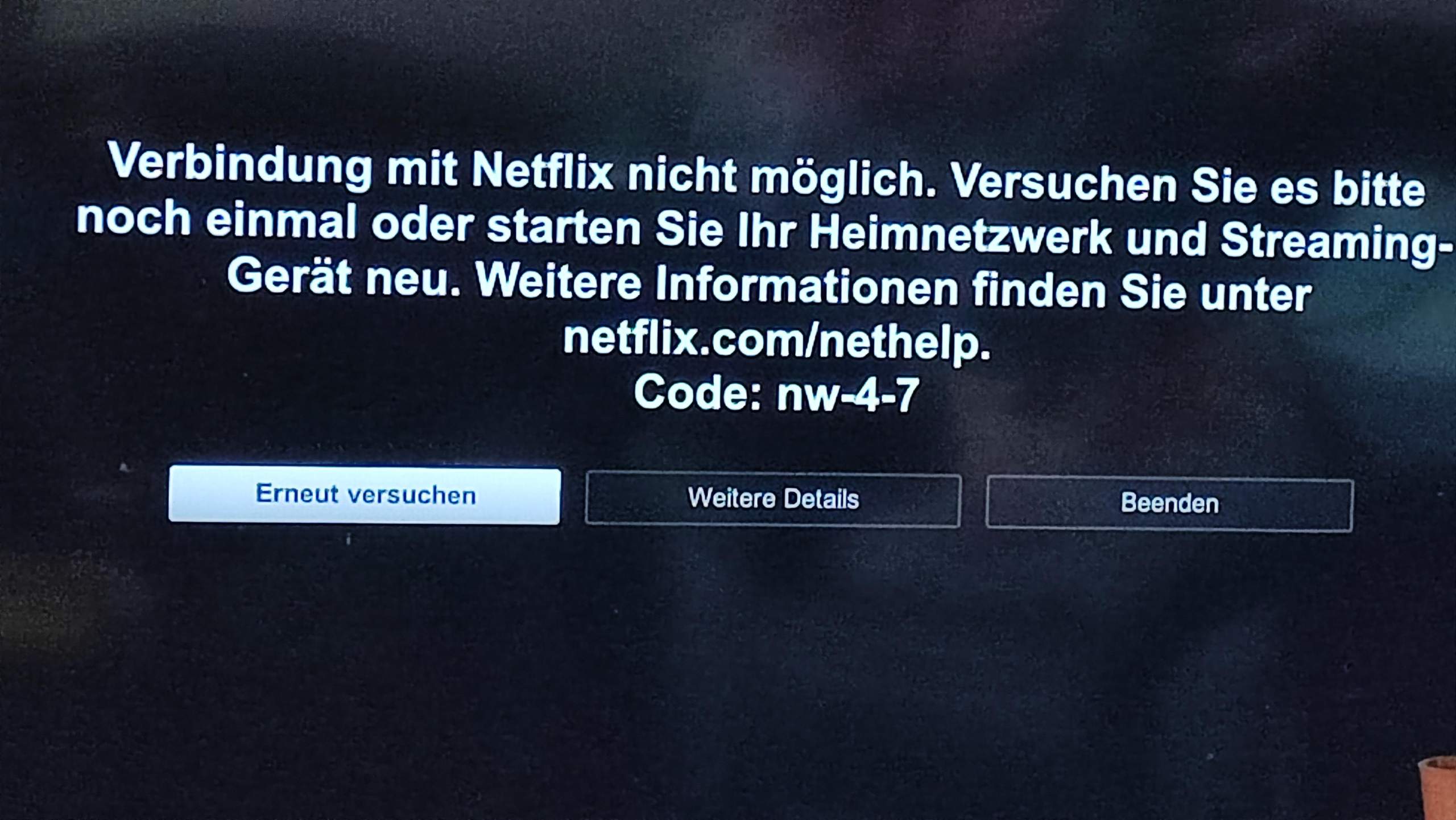 Netflix auf dem Smart TV klappt nicht mehr? (Technik, Internet, Film)