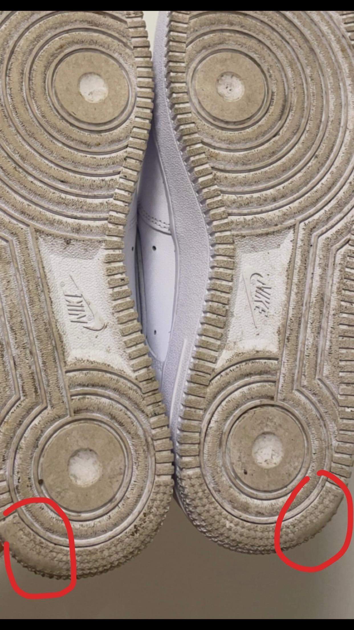 Neue Air Force laufen sich sehr schnell ab? (Schuhe, Fashion, Nike)
