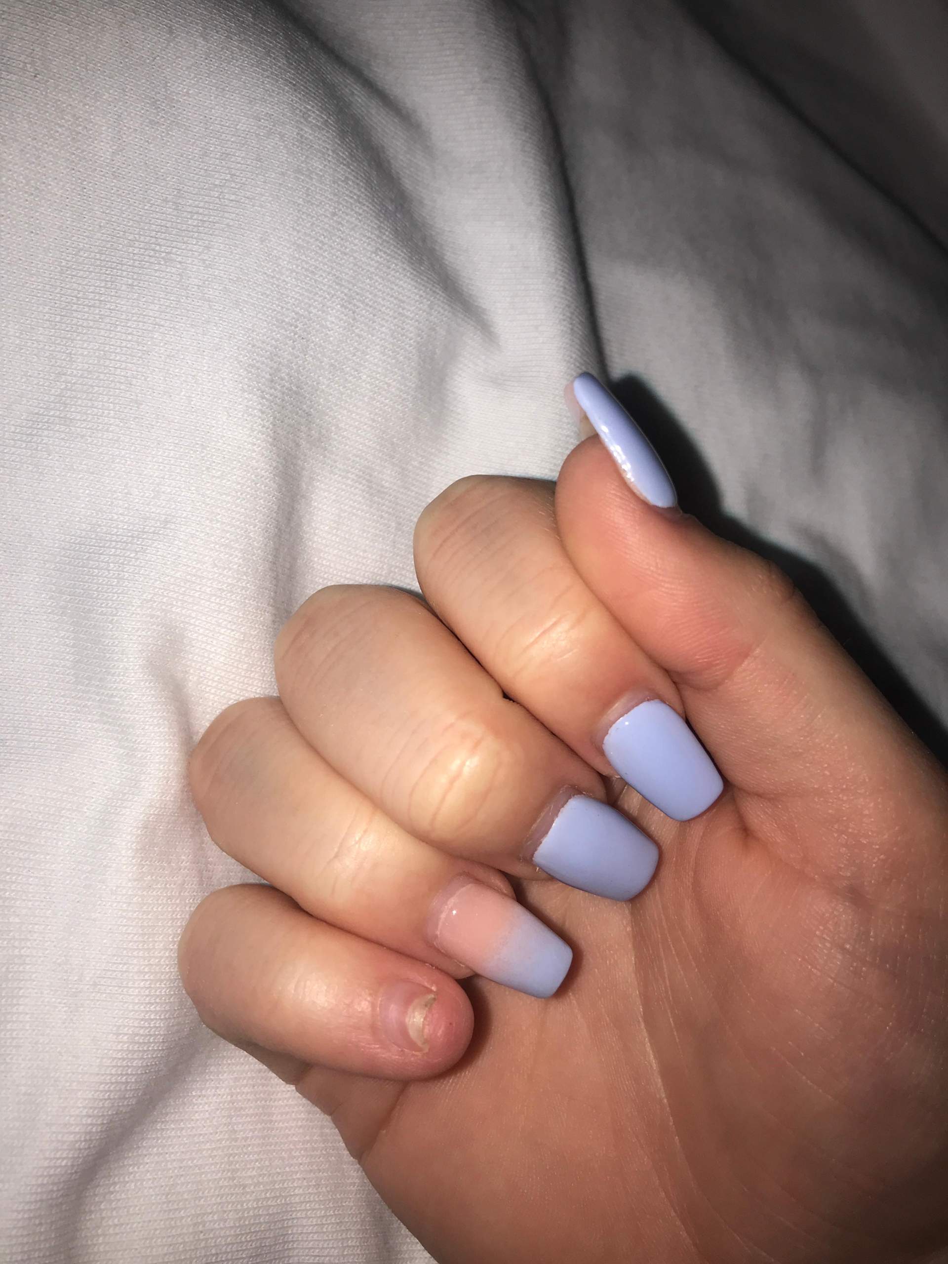 Neue Gelnägel Auf Abgebrochenem Nagel Nägel Finger Fingernägel