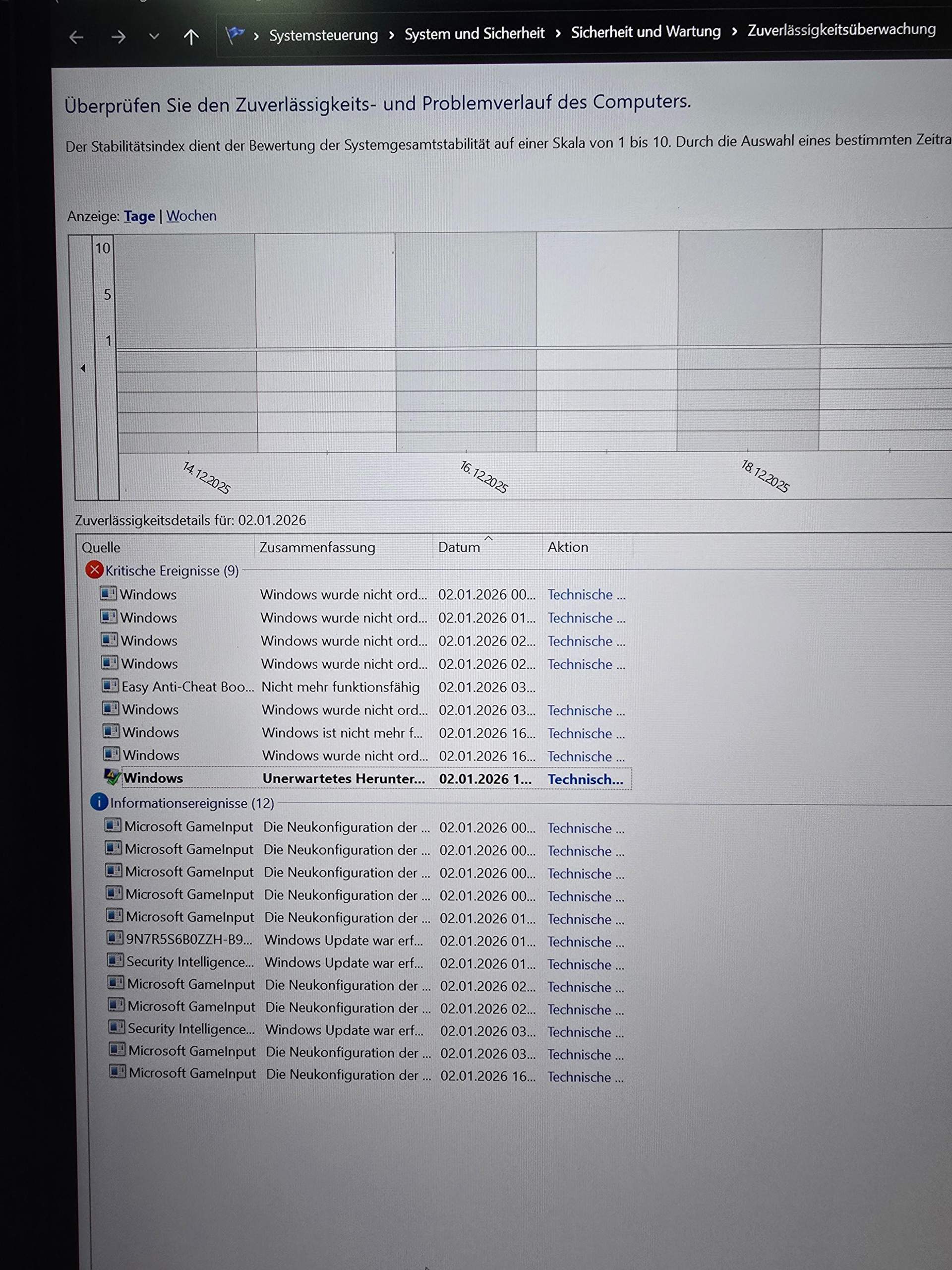 Neuer pc direkt systemfehler? (Windows, Windows 10, Microsoft)