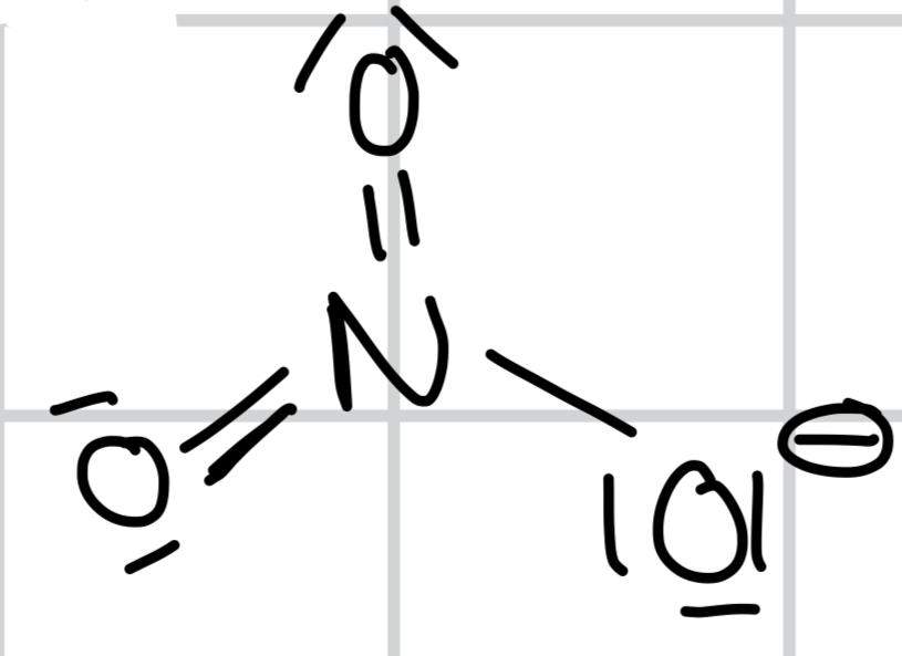 Nitrat? (Reaktionsgleichung, Ionen, Strukturformel)