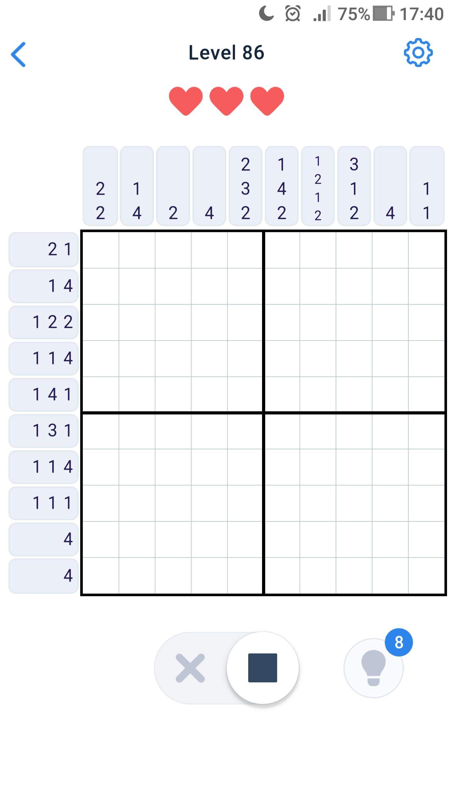 Nonogram- Rätsel unmöglich? Oder wie könnte man es lösen? (Sudoku)