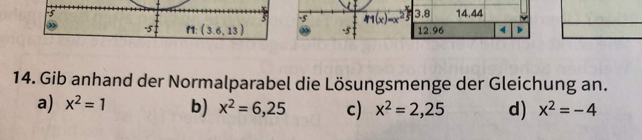 Normalparaben gleichung lösungsmenge? (Mathematik)