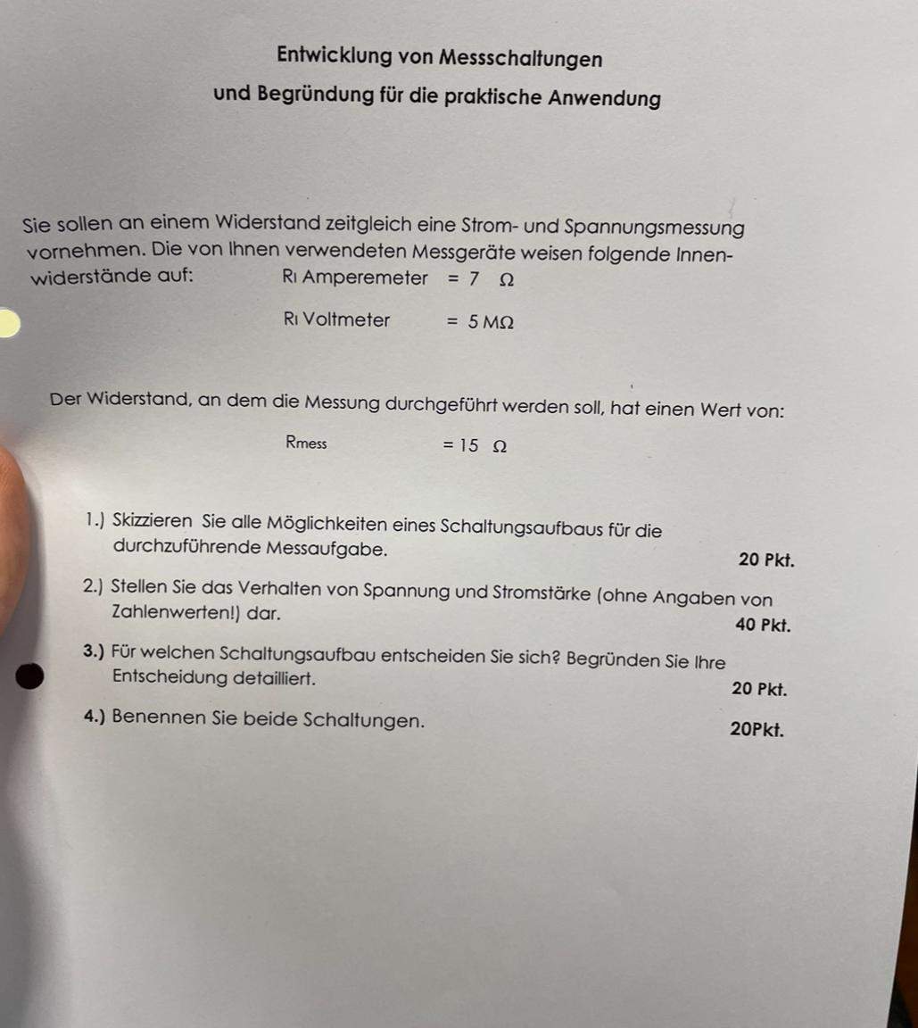 Note Elektrotechnik Arbeit? (Technik)