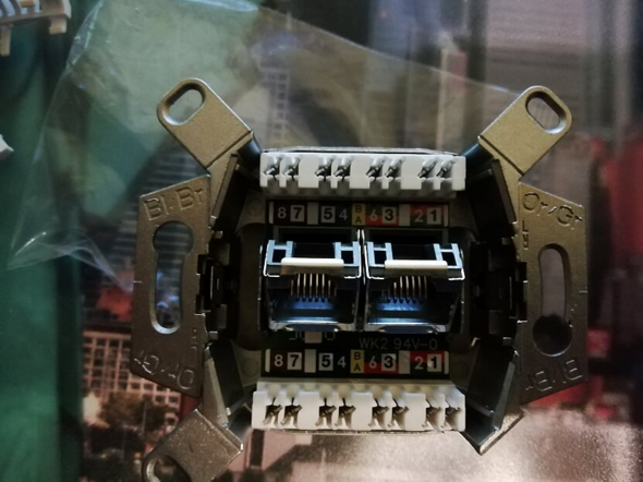 Nutzung und Belegung doppelter LAN-Steckdose? (Computer, Technik, Internet)