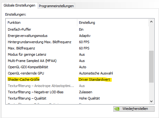 Nvidia Shader Cache auslesen? (PC, GPU, MSI)