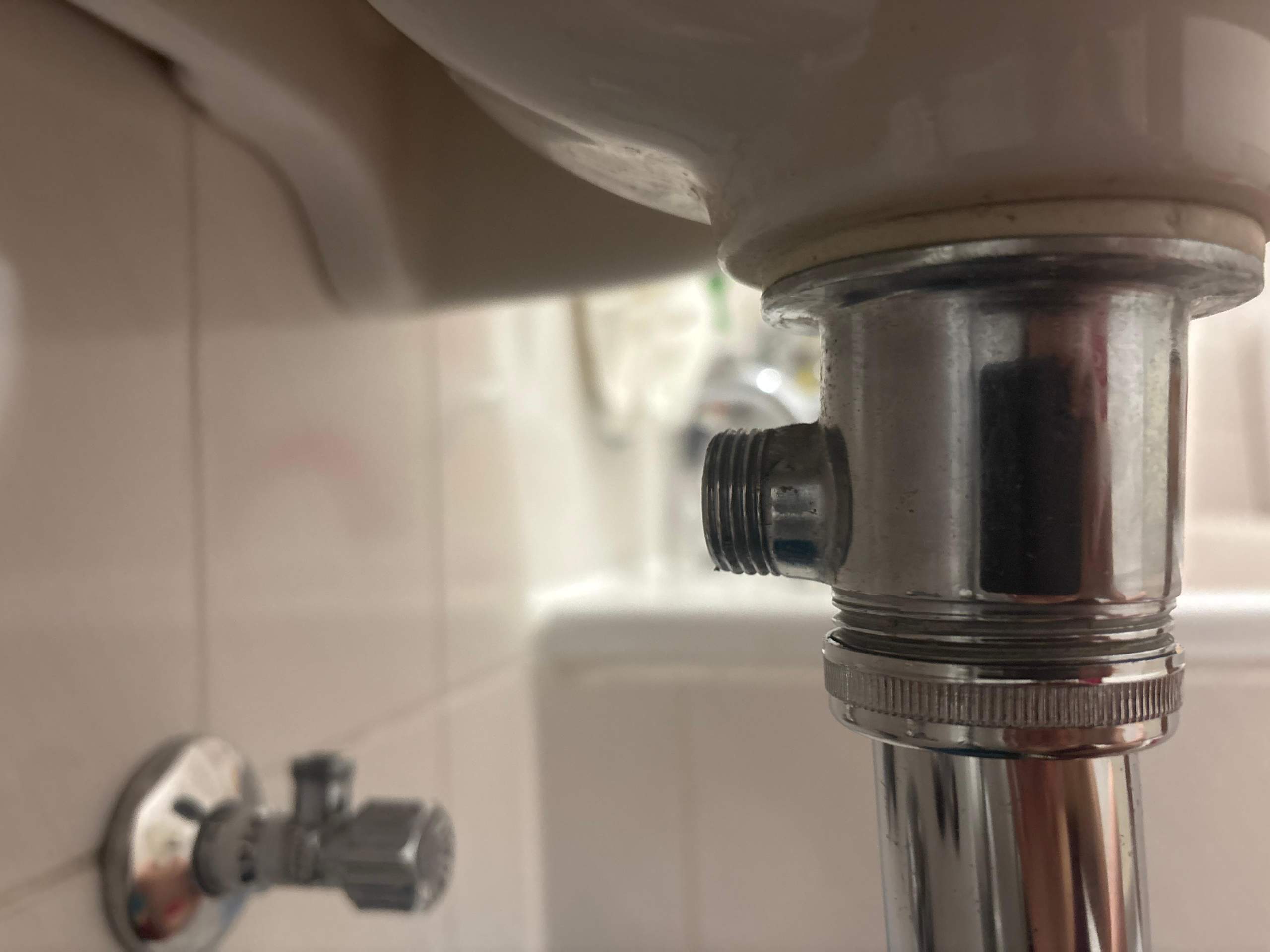 Oberes Teil des Siphons entfernen - geht das? (Sanitär, Bad, Abfluss)