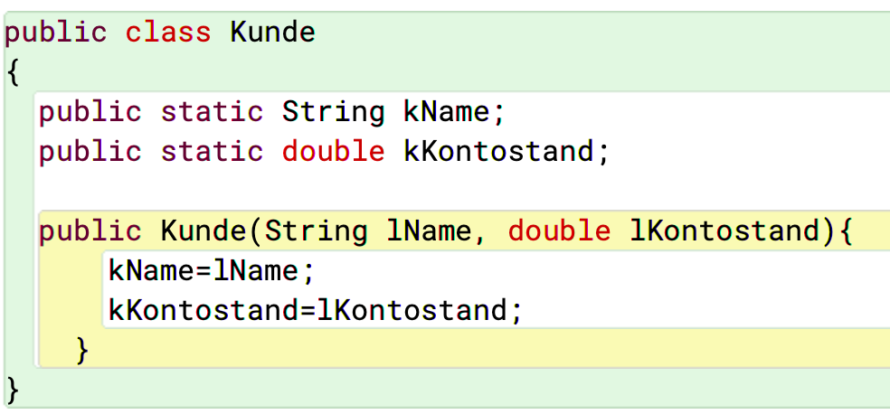 Objekt aus einer anderen Klasse erstellen lassen (Java)? (Computer, programmieren, Informatik)